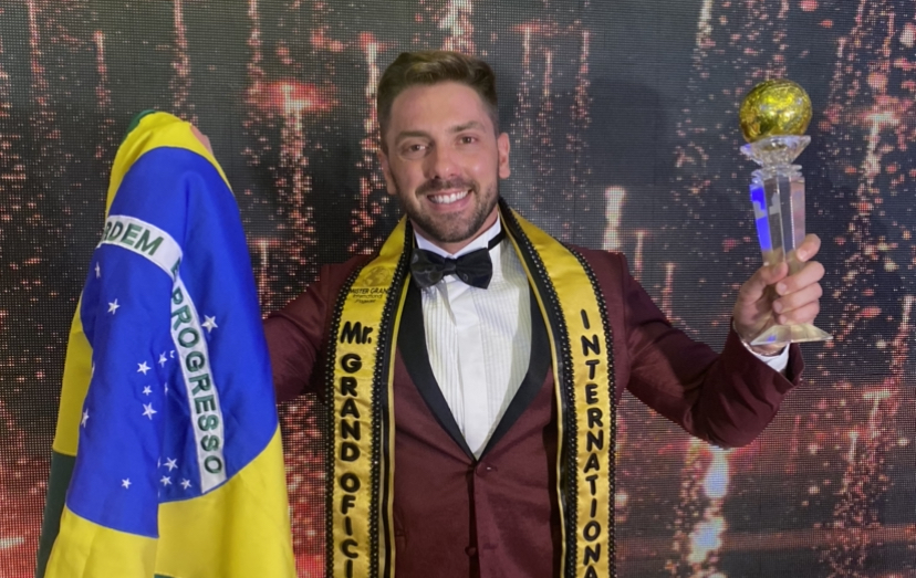Mister Brasil Gil Raupp vence concurso internacional e se torna o ...